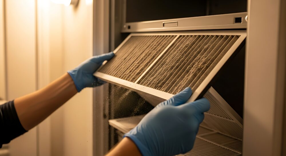 A Clogged Air Filter Can Damage Your Furnace | Aquarius Home Services